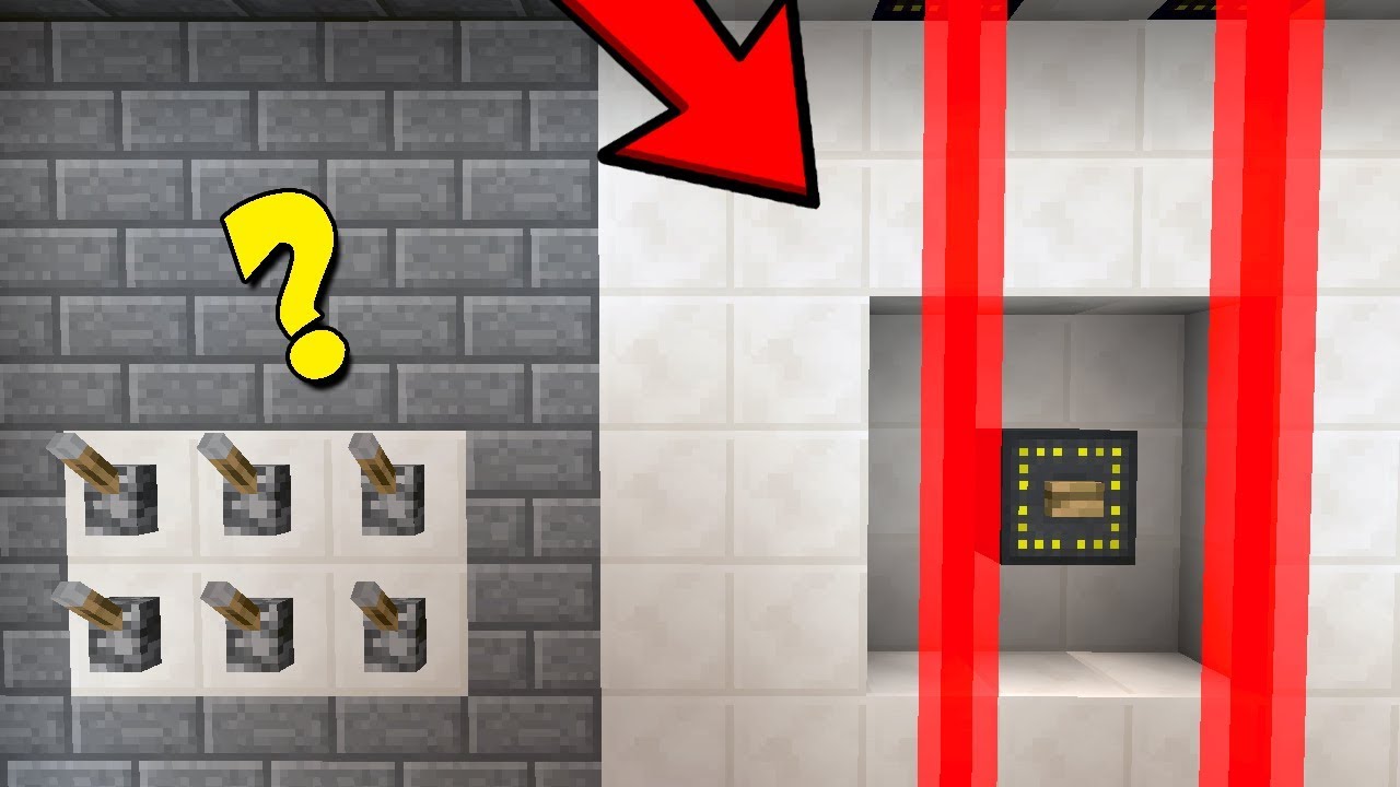 15 MANEIRAS DE ENTRAR NUMA BASE SECRETA NO MINECRAFT - YouTube