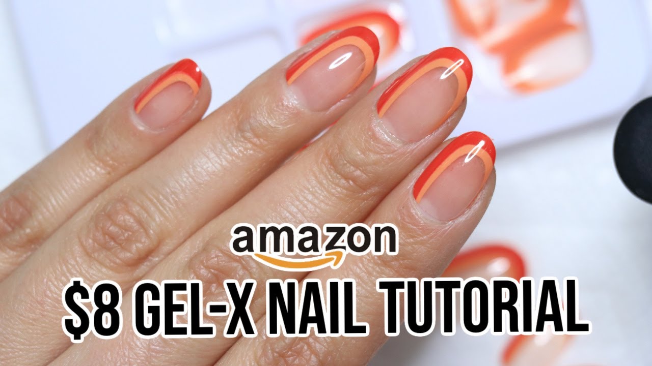 HOW TO: PRESS ON NAILS INTO GEL-X EXTENSIONS TUTORIAL - YouTube