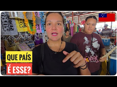 PRIMEIRAS IMPRESSÕES DE SAMOA - um PAÍS ISOLADO! 