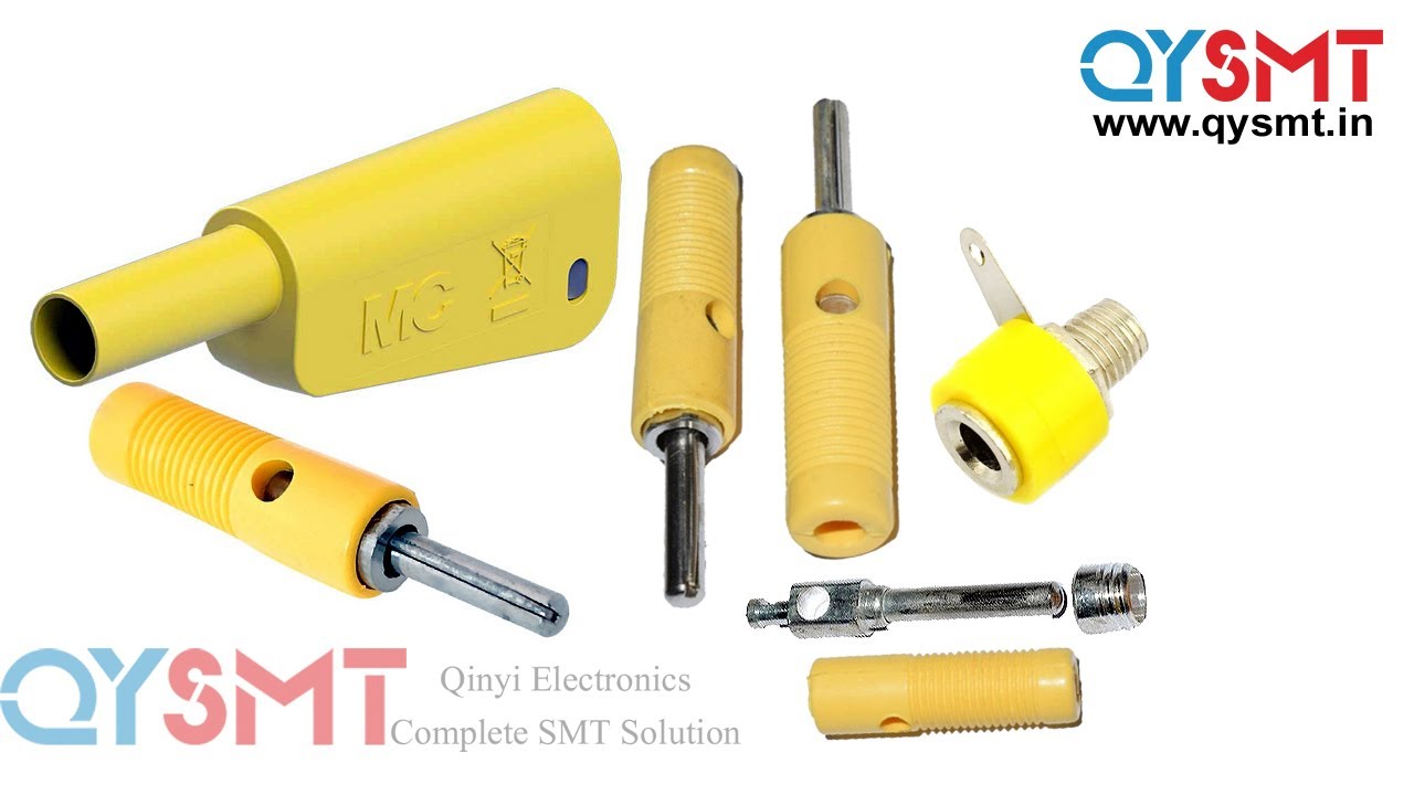 4MM Banana Pin(Plug) Yellow - YouTube
