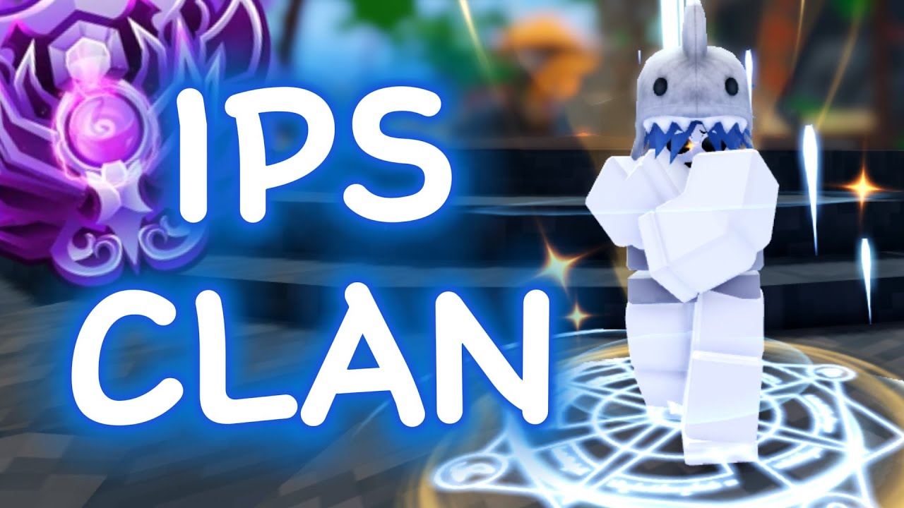 I Joined IPS Clan In Roblox Bedwars - YouTube