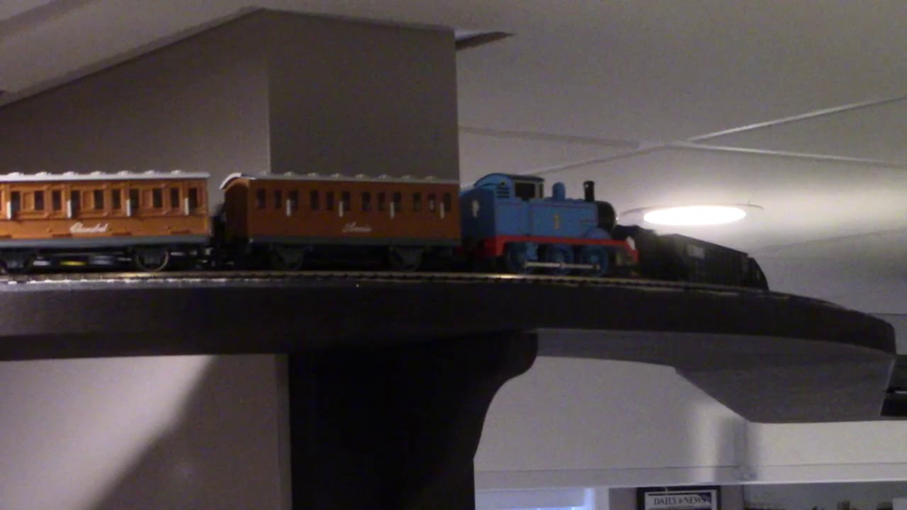 Fort Boyer HO Model Railroad Ceiling Track Norfolk Southern, BNSF ...