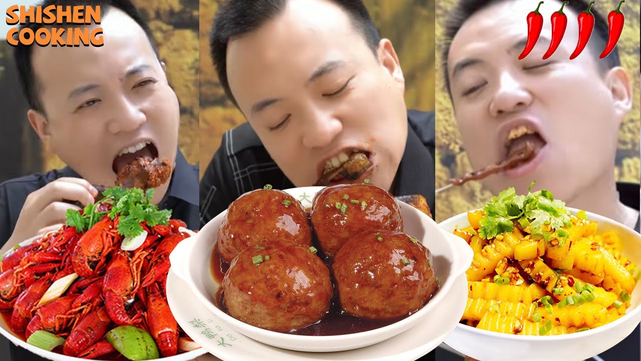 WHICH IS BEST, FISH, PORK OR VEGETABLES丨CHINESE FOOD EATING SHOW丨TIKTOK ...