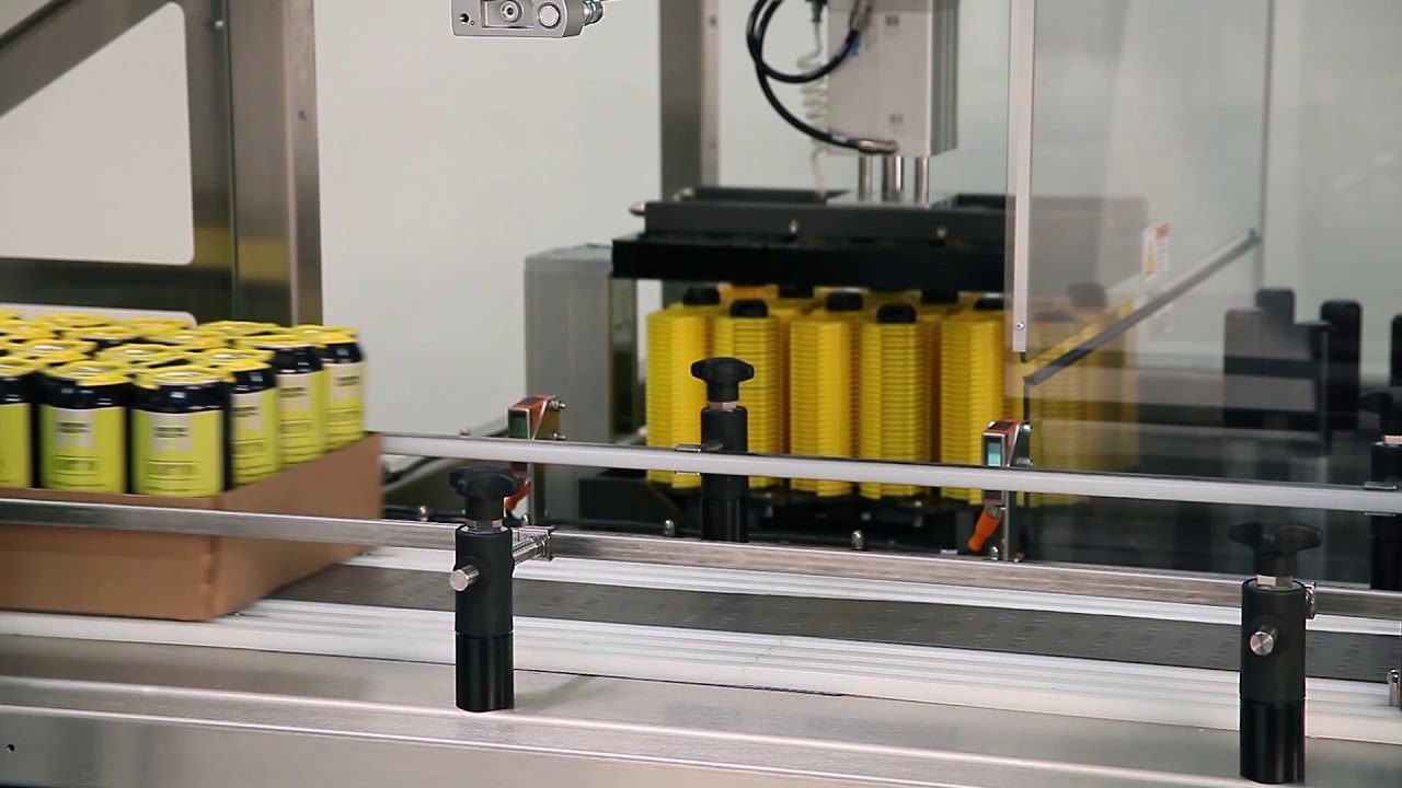 THA240 Automatic Can Handle Applicator - YouTube