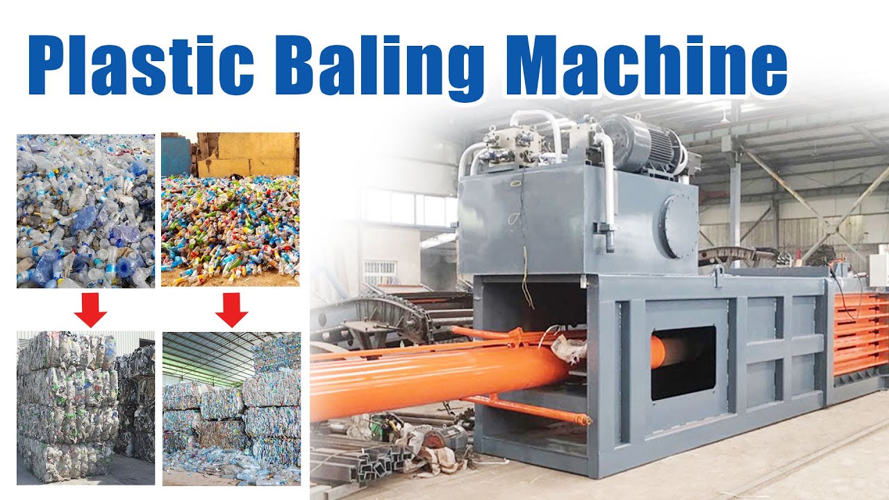 Plastic Baling Machine: Pack Messy Plastics into Bundles for Easy ...