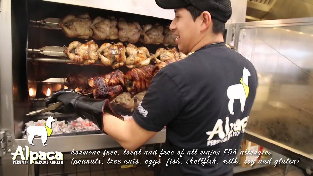 Healthy Options at Alpaca Chicken - YouTube