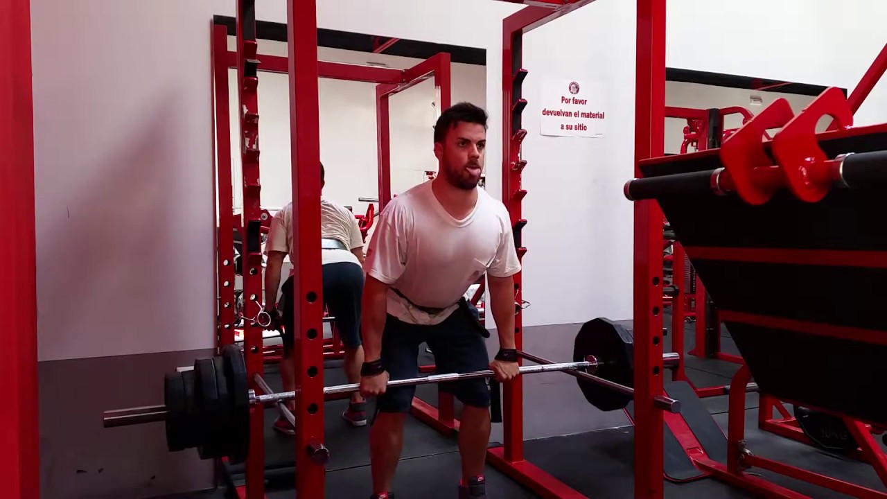 Peso muerto (Rack pulls) - YouTube