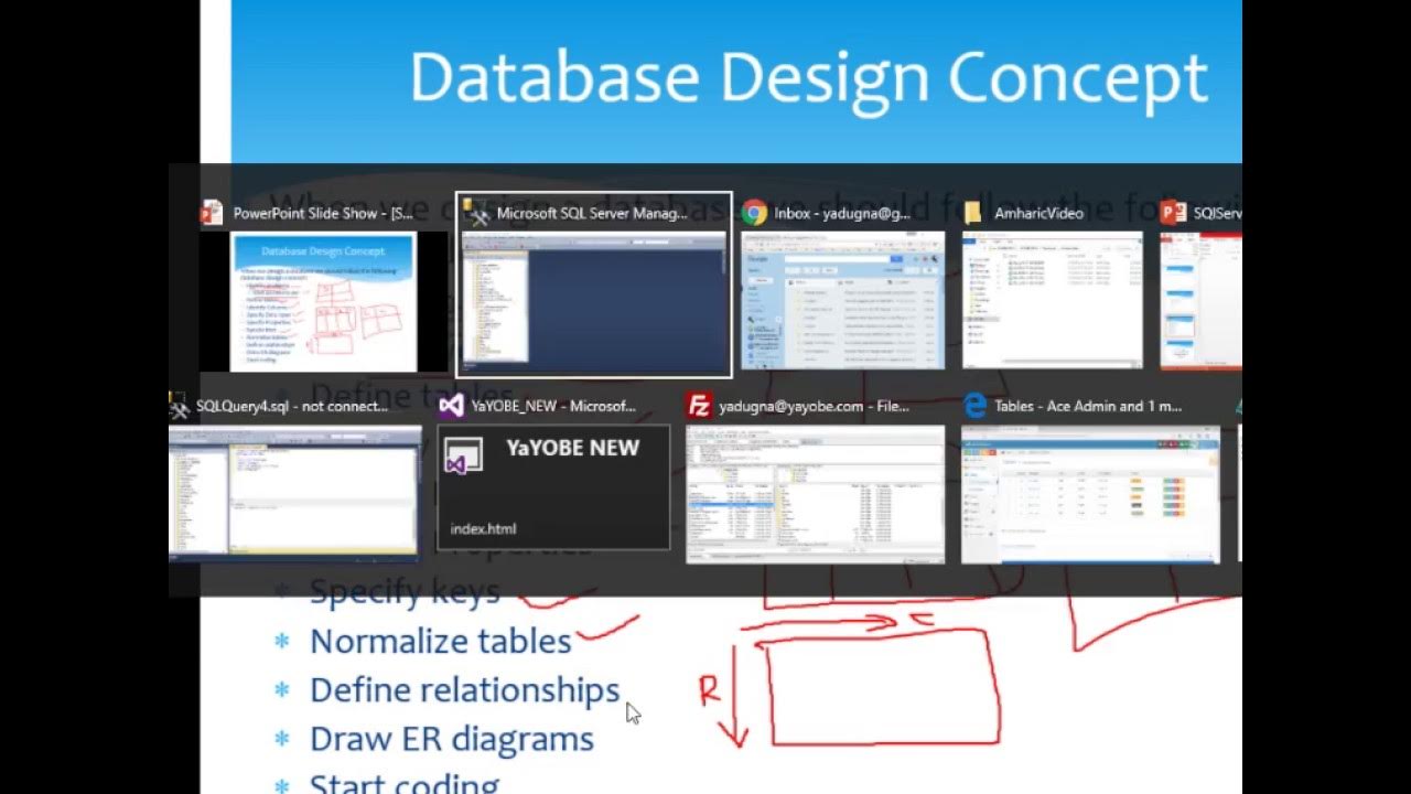 SQL Server in Amharic Part 6- Database Objects - YouTube