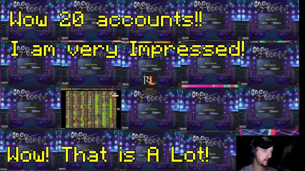 Osrs Quick Guide - How I get 20 Accounts On My Screen + How to Open 20 ...