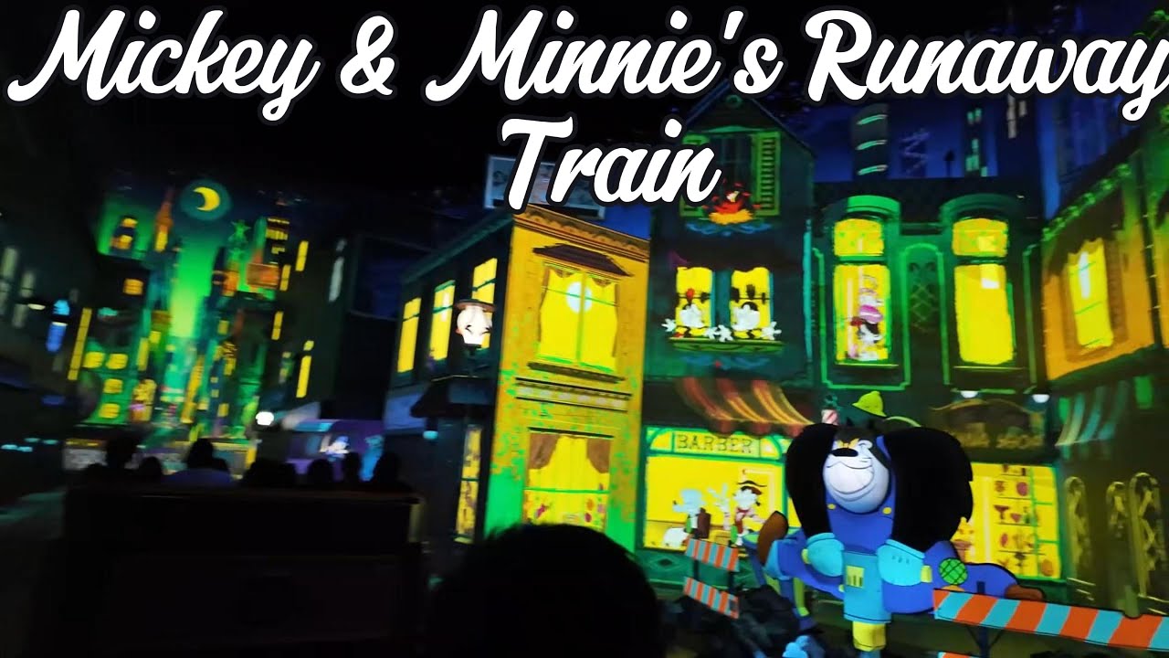 Mickey & Minnie's Wonderful Runaway Train Ride - YouTube