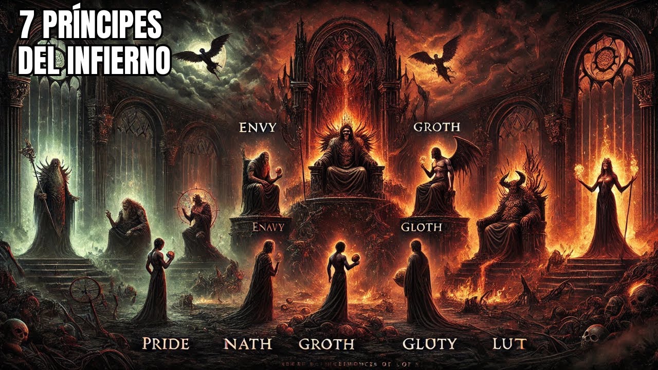 Quiénes son los 7 Príncipes del Infierno - Ángeles y Demonios - YouTube