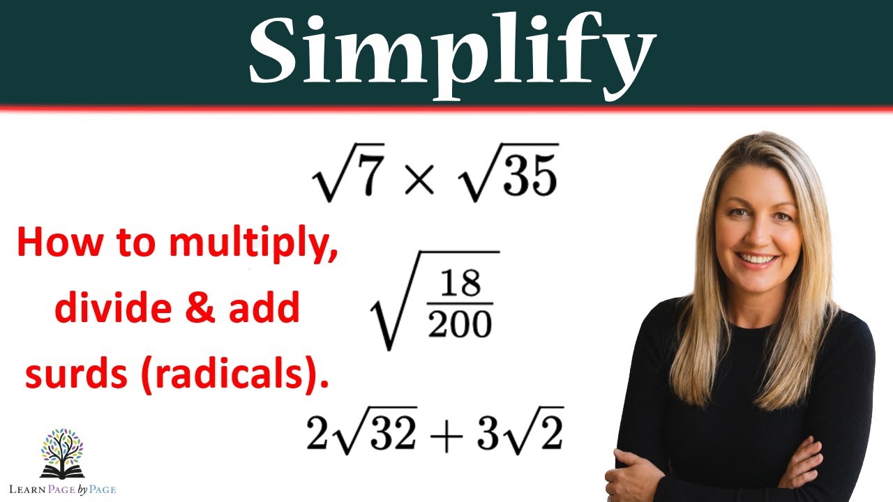 How to Add, Multiply, and Divide Square Roots Fast! - YouTube