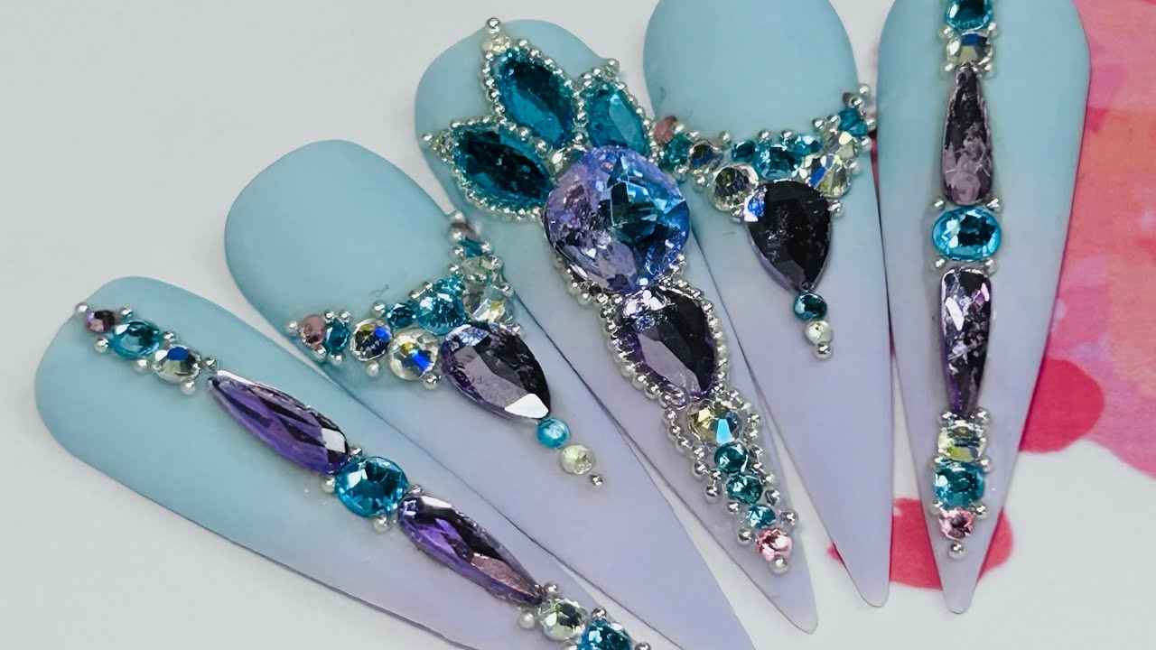 Sparkling Pastel Ombré Set | The Nutty Nail Co Collab - YouTube