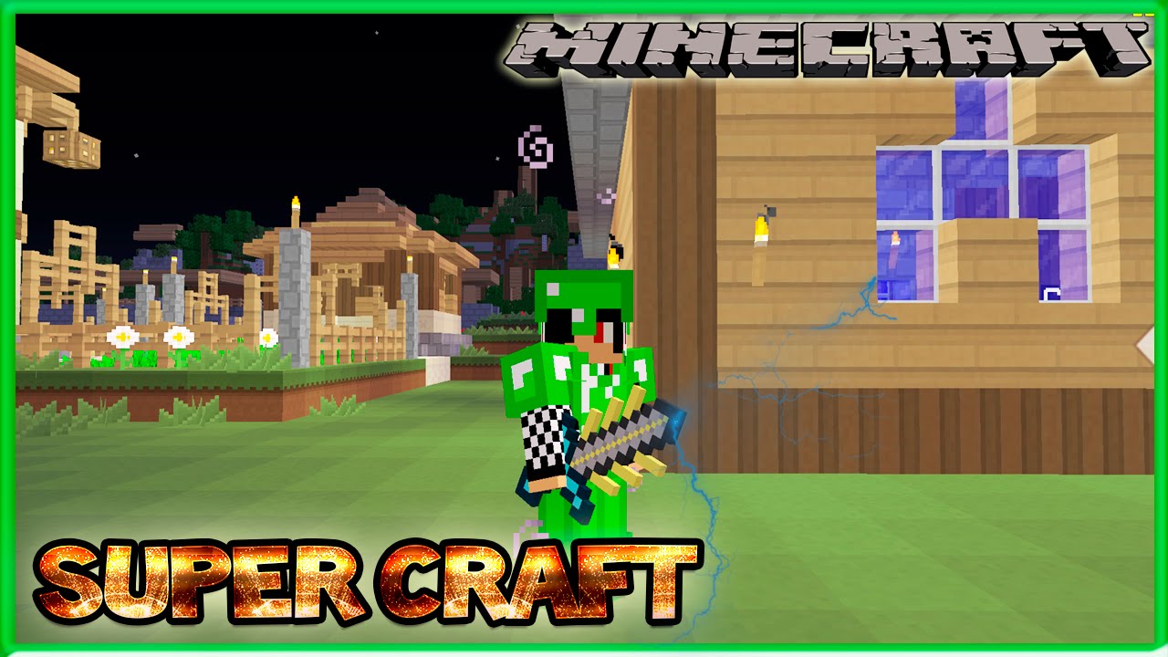 Minecraft Super Craft Ep. 5. #Fizemos Nossa Espada Voadora !!! - YouTube