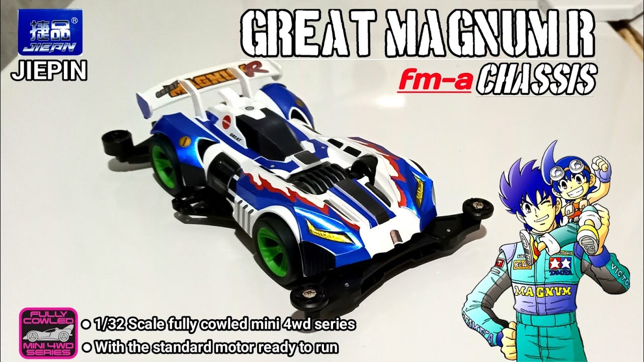 Great Magnum R JIEPIN rep. TAMIYA NEW BRAND (#2. Assembling) Full Build ...
