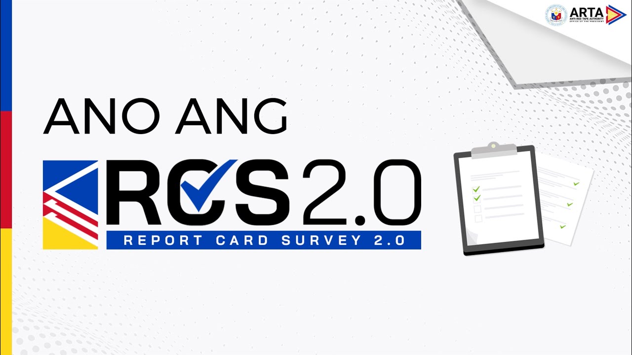 Ano ang Report Card Survey 2.0? - YouTube