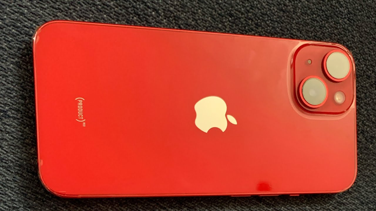 APPLE iPhone 14 (Product Red 128GB) a Quick Unboxing - YouTube
