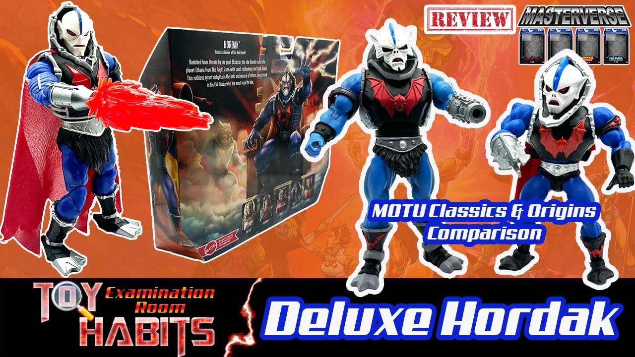 HORDAK Deluxe Masterverse Masters of the Universe REVIEW + MOTU ...
