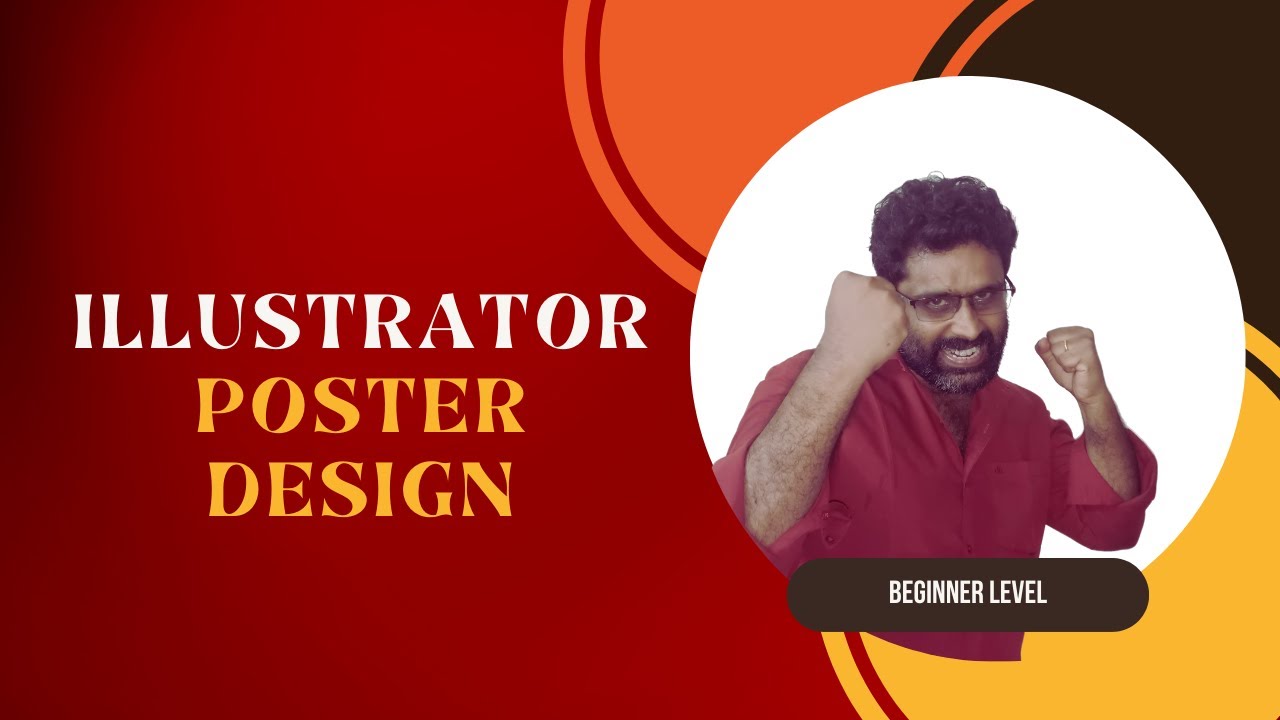 ILLUSTRATOR POSTER DESIGN TUTORIAL#illustrator - YouTube
