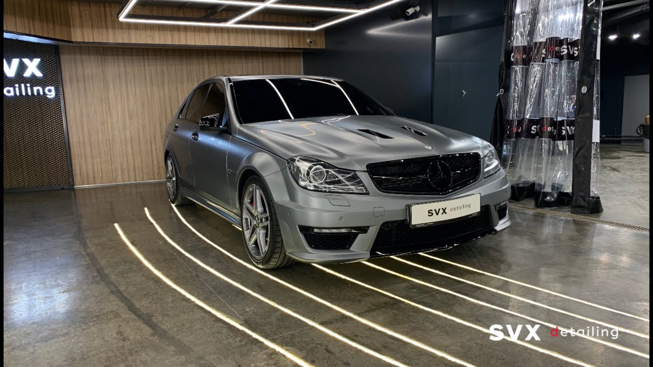 Модернизация экстерьера Mercedes Benz c6.3 AMG Edition 507 - YouTube