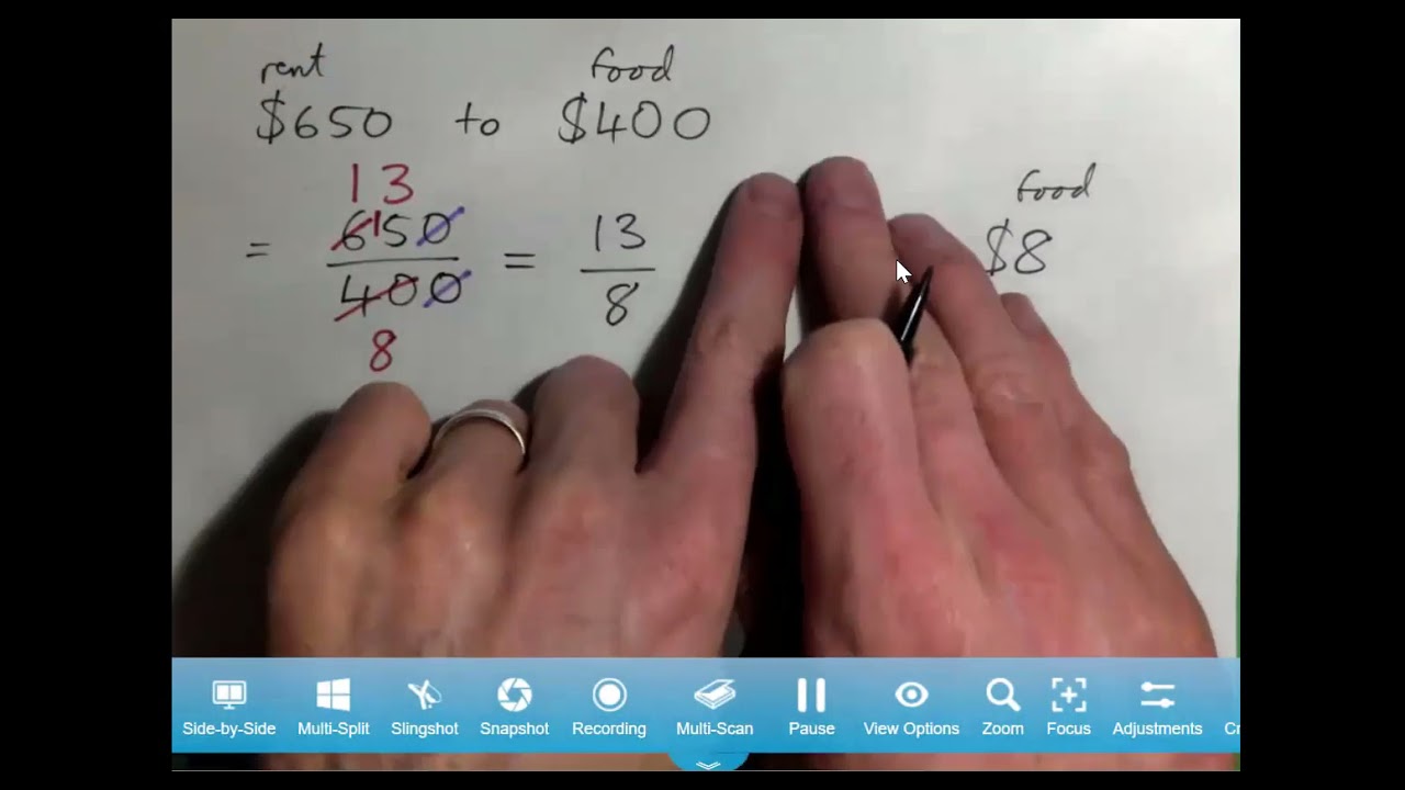 Ratios In A Family Budget YouTube Ratios In A Family Budget YouTube