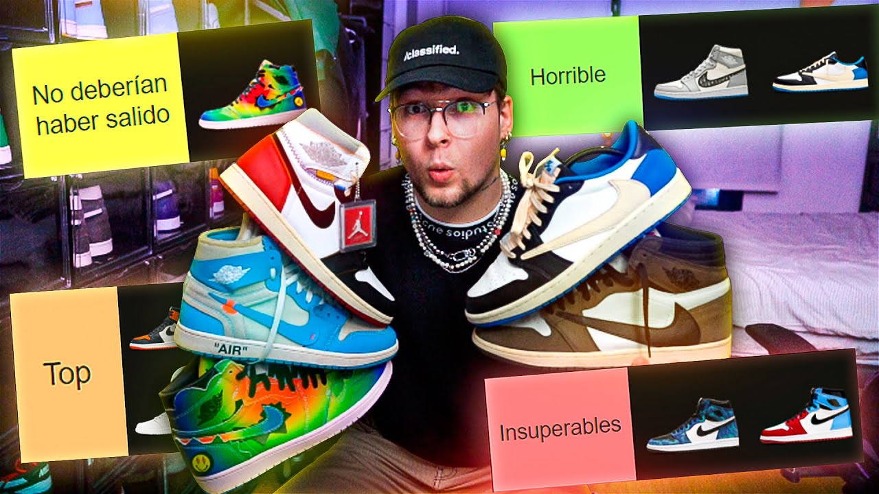¿CUÁL ES LA MEJOR JORDAN 1? *Tier list* - YouTube