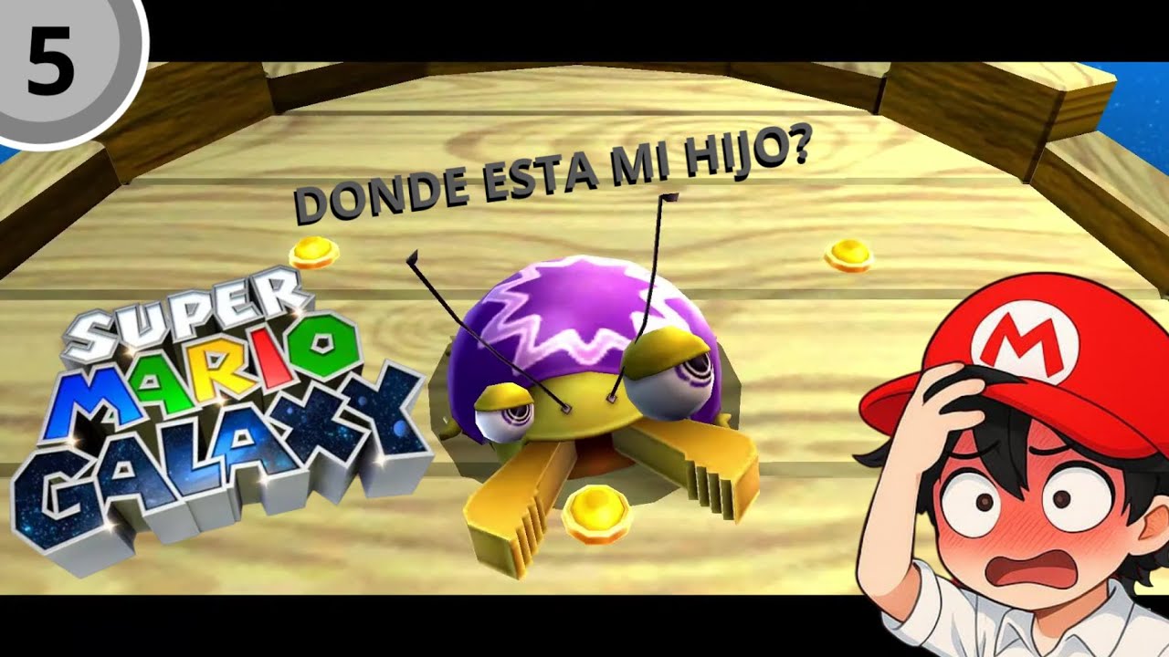 MARIO EXTERMINA A UN BEBE BICHO!!! - Mario Galaxy Ep5 #switch2 - YouTube