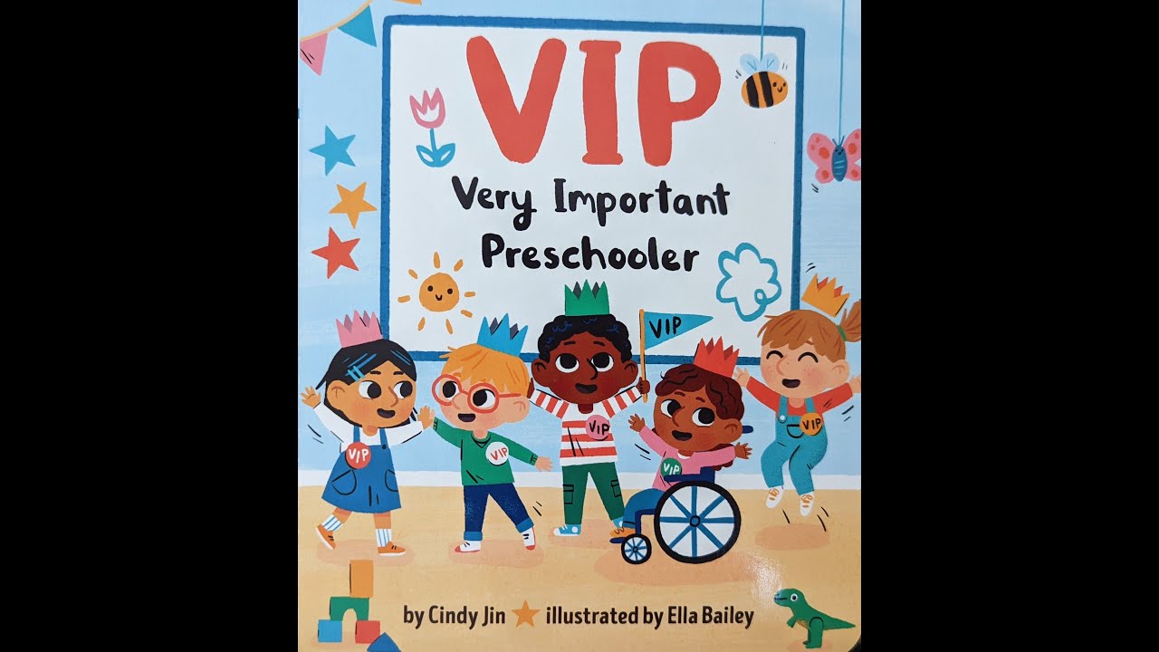 VIP - Very Important Preschooler - Read Aloud Book for Children - YouTube