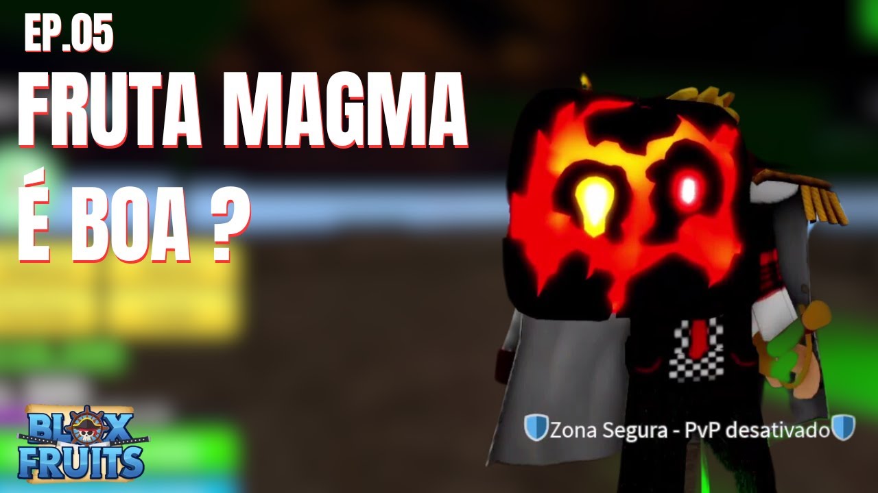 Fruta Magma no Blox Fruits? - YouTube