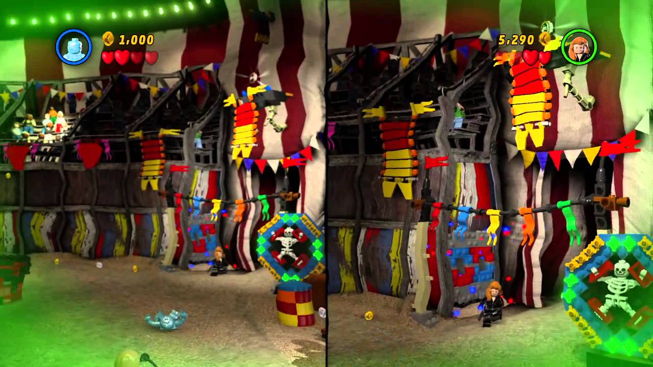 Ghost Rider vs. Nightmare in the circus ! Lego Marvel Super Heroes ...