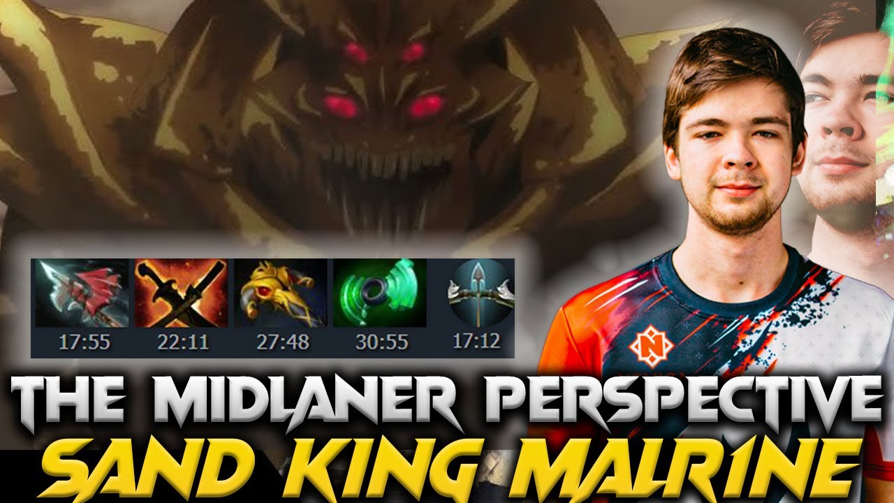 Crazy Play Malr1ne Dragon Knight Midlaner : Team Falcons VS BetBoom Team Dream League Dota 2 7 ...