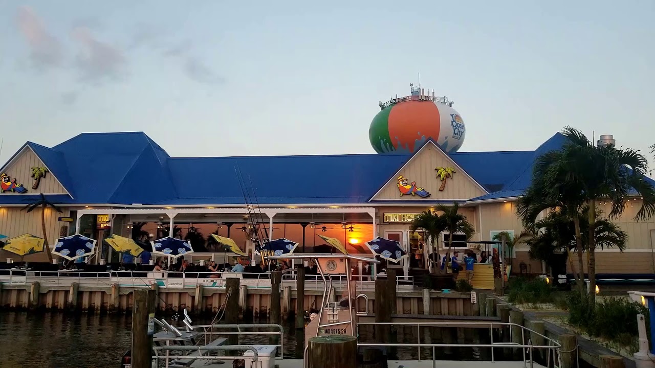 de Lazy Lizard Sunset Ocean City MD - YouTube
