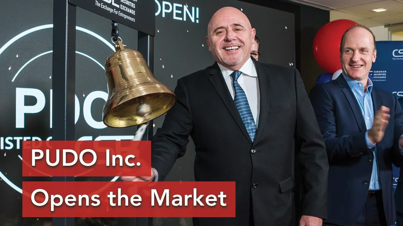 Market Open at the CSE: PUDO Inc. - YouTube