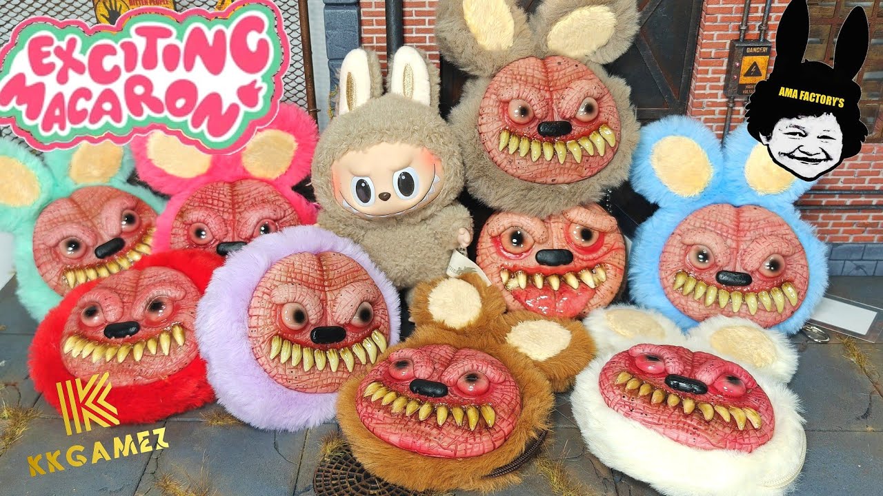 [4K][ENG] Labubu Macaron and Lababa Friends - YouTube