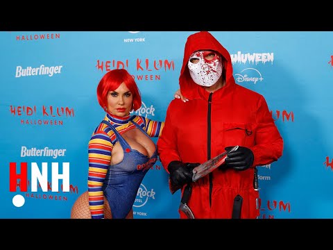 Ice-T & Coco Austin at Heidi Klum Halloween Party 2025