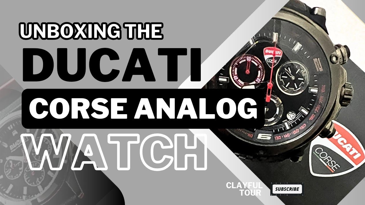 Ducati Watch | Stunning men's watch. Is it worth the price? 🤔 Unbox the ...