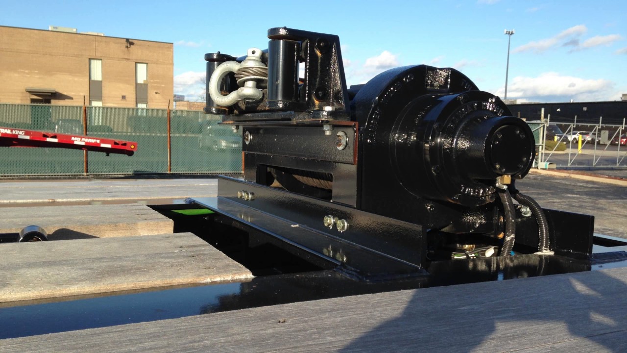 Talbert 4053TA 40 Ton Traveling Axle Trailer from Lynch Chicago - YouTube