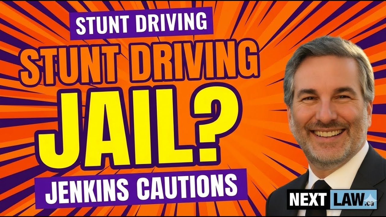 Can You Go to Jail for Stunt Driving - Understanding the Jenkins ...