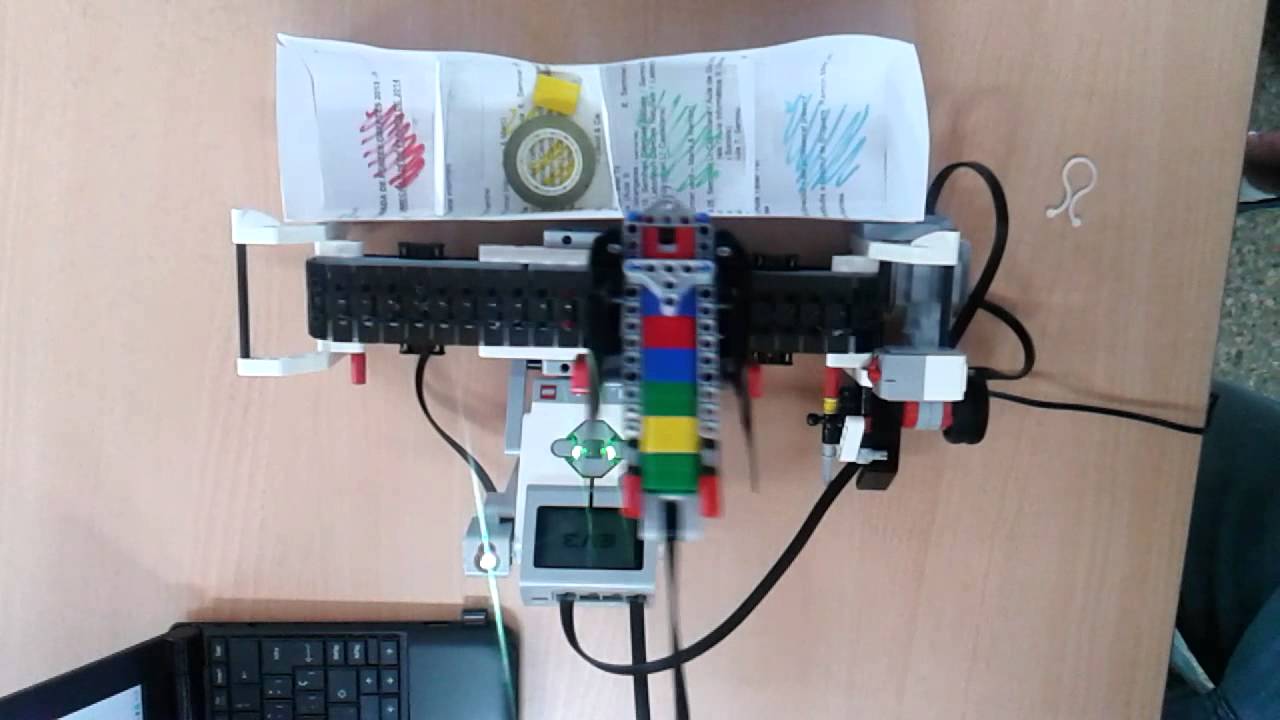 Lego Mindstorms EV3. Selector de colors II - YouTube