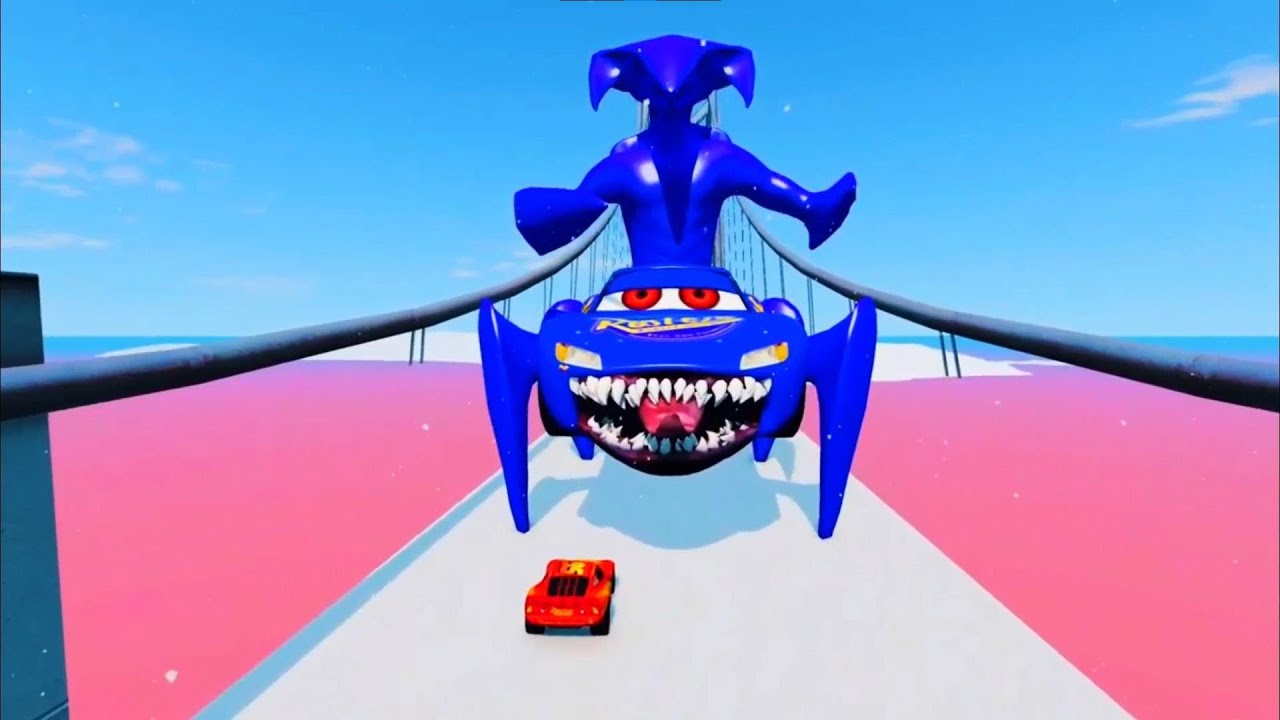 LIGHTNING MCQUEEN EATER ALIEN - Coffin Dance Song (COVER) - YouTube