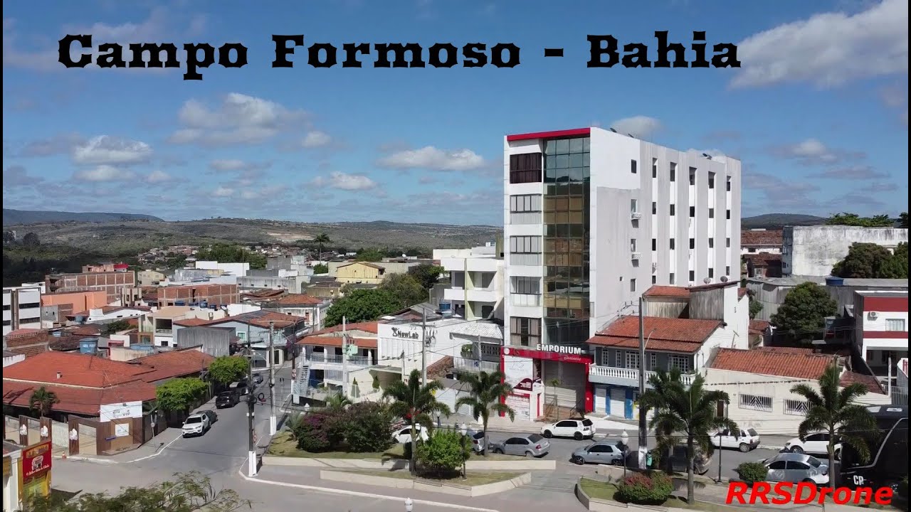 Sobrevoando Campo Formoso/BA, a terra das esmeraldas. - YouTube