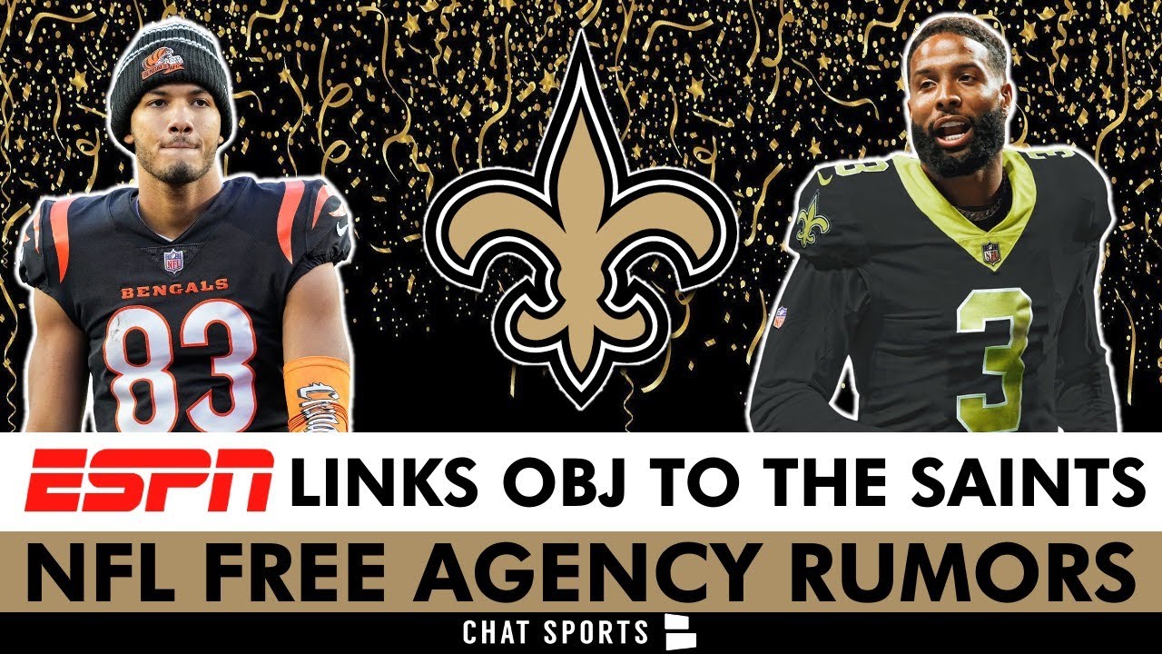ESPN LINKS Odell Beckham Jr. To The Saints! NFL Free Agency Rumors Ft ...