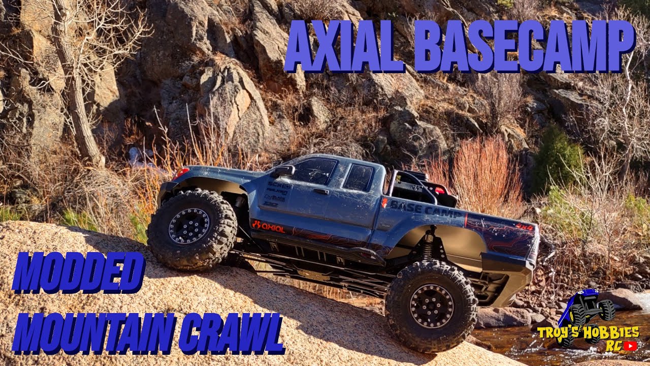 Axial Basecamp: Modded Mountain Crawl - YouTube