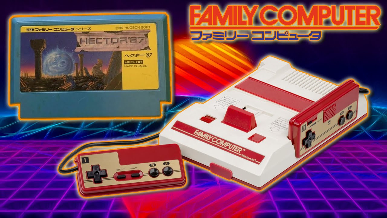#363 It's Nintendo Famicom Time!...Hector '87: Interesting vertical ...