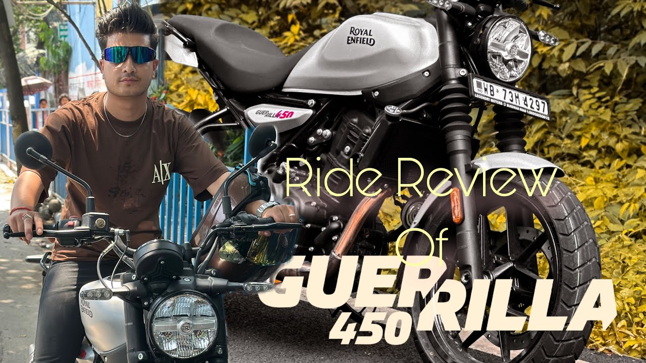 Ride review and features of Guerrilla 450| Royal Enfield 450 - YouTube