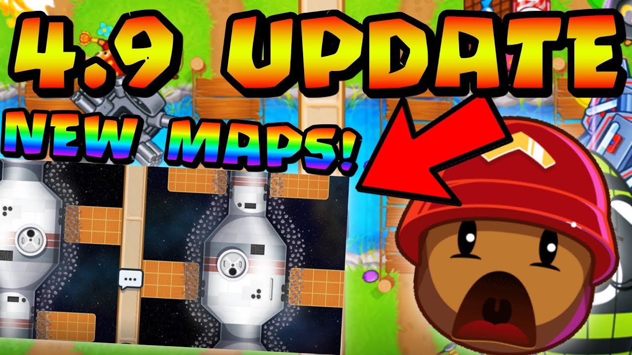 NEW 4.9 Update! NEW Maps! | Bloons TD Battles - YouTube