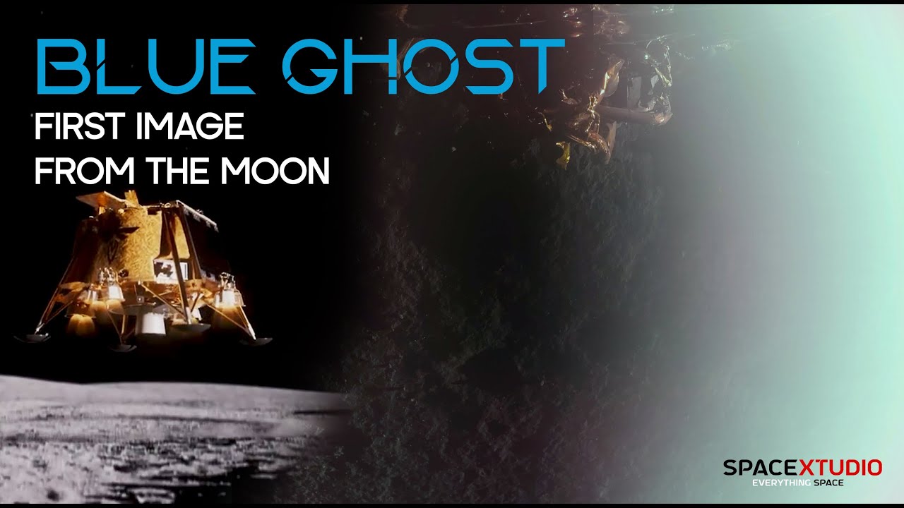 Blue Ghost’s First Glimpse of the Moon: A Historic View from Space ...