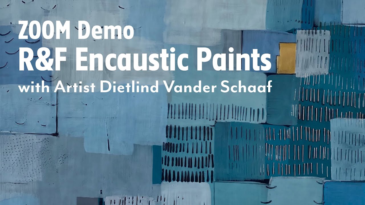 R&F Encaustic Demo with Dietlind Vander Schaaf - YouTube