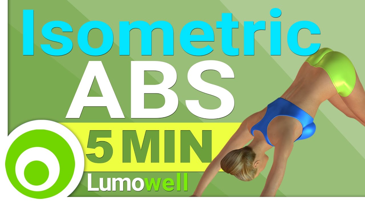 Isometric ABS Workout - 5 Minute Core Exercises - YouTube