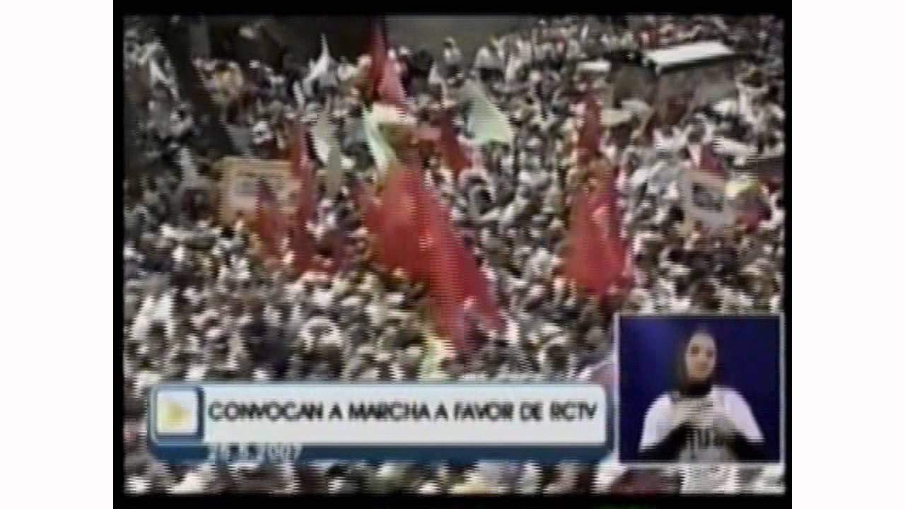 Recordando el 2007 (Cierre de RCTV) - YouTube